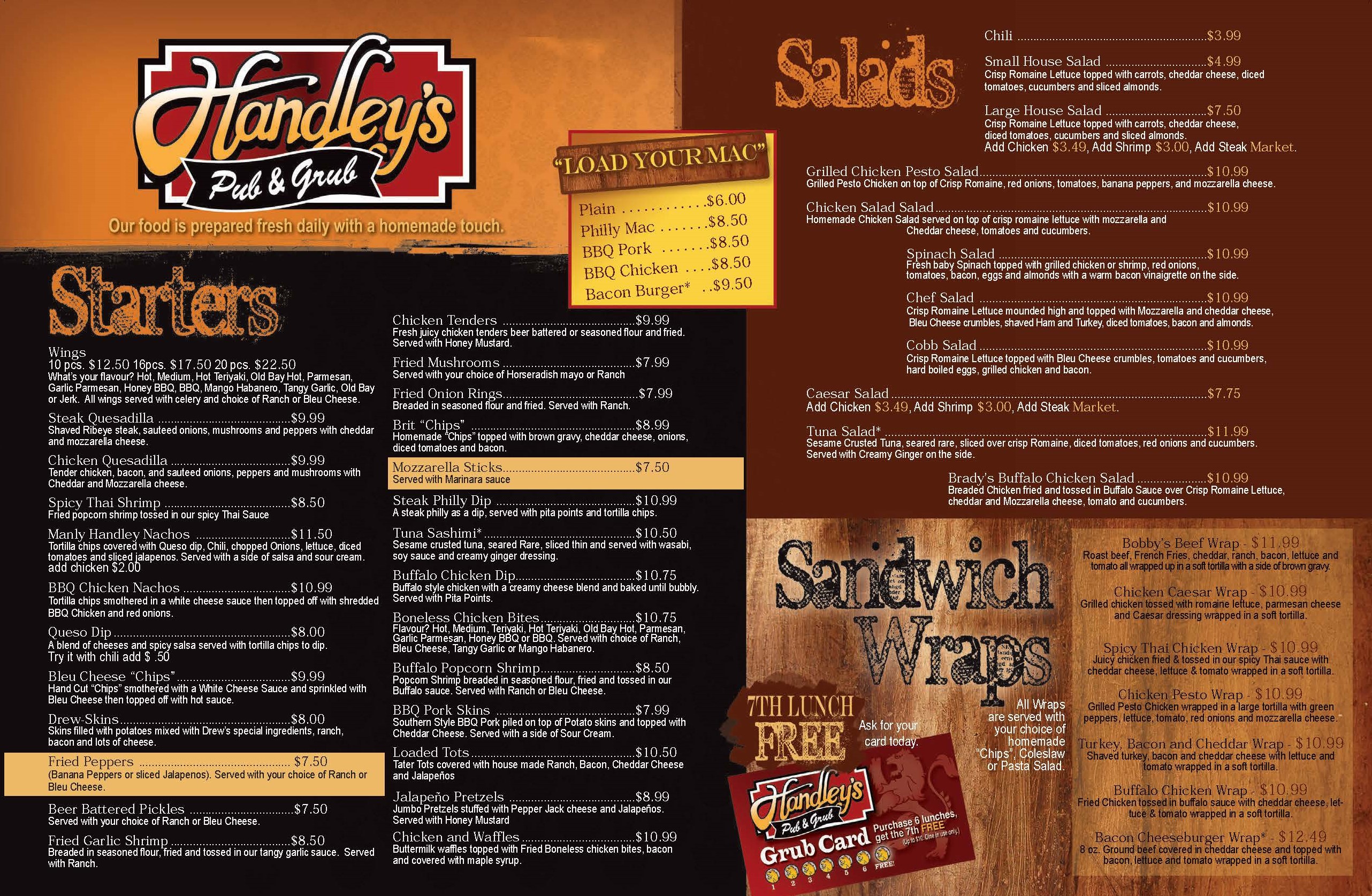 Handley's Pub & Grub