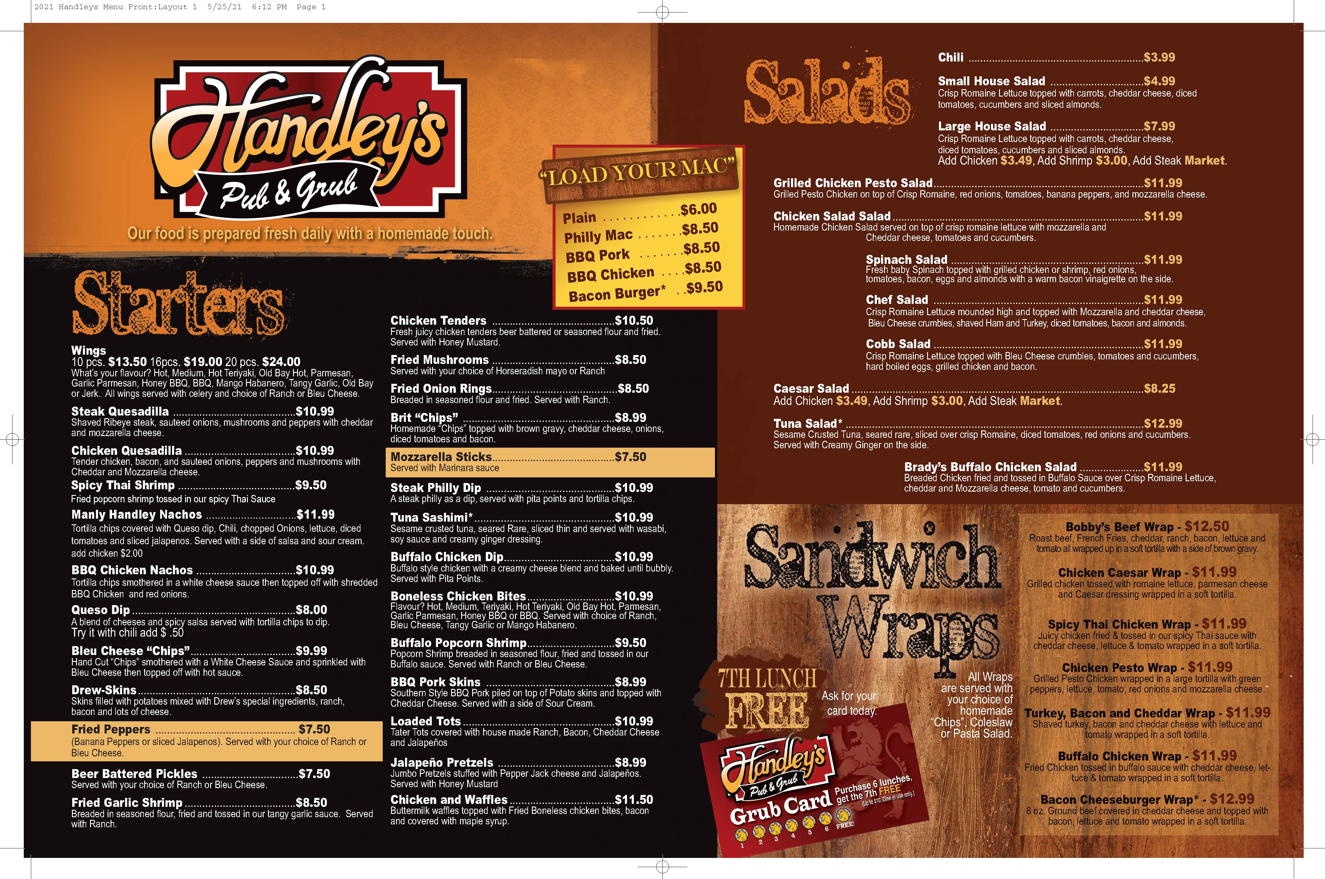 Handley's Pub & Grub